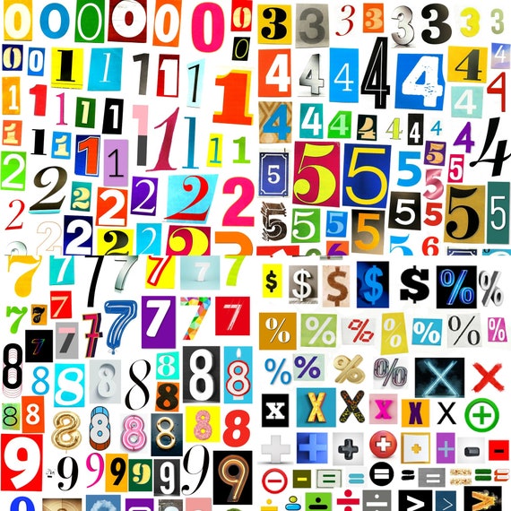 Printable Numbers And Symbols