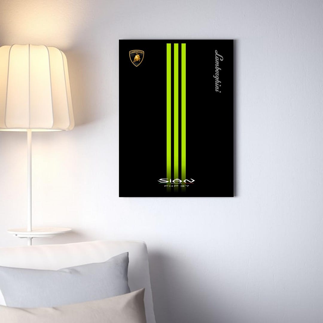 Digital Wall Poster for Technic Lamborghini Sian (42115) - Etsy