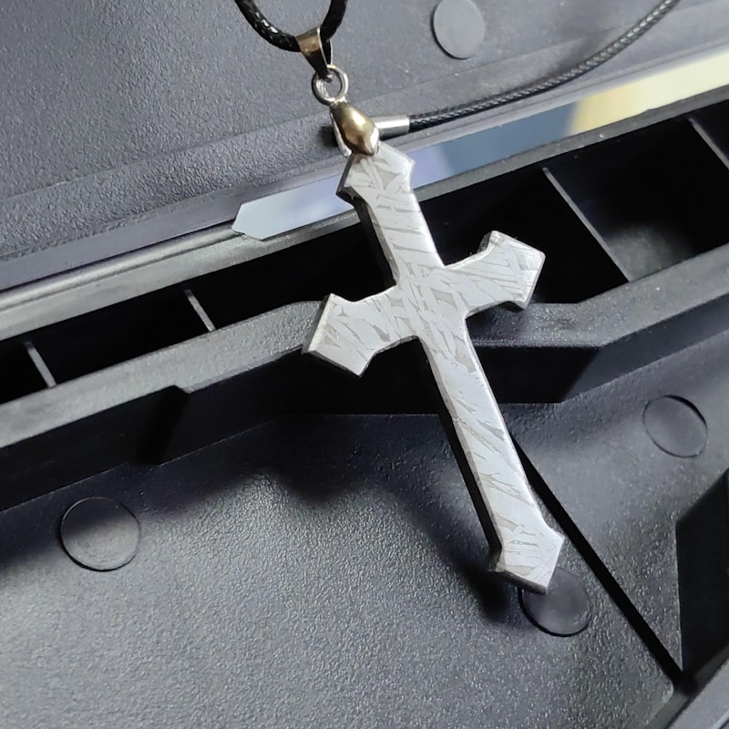 Meteorite Cross - Etsy