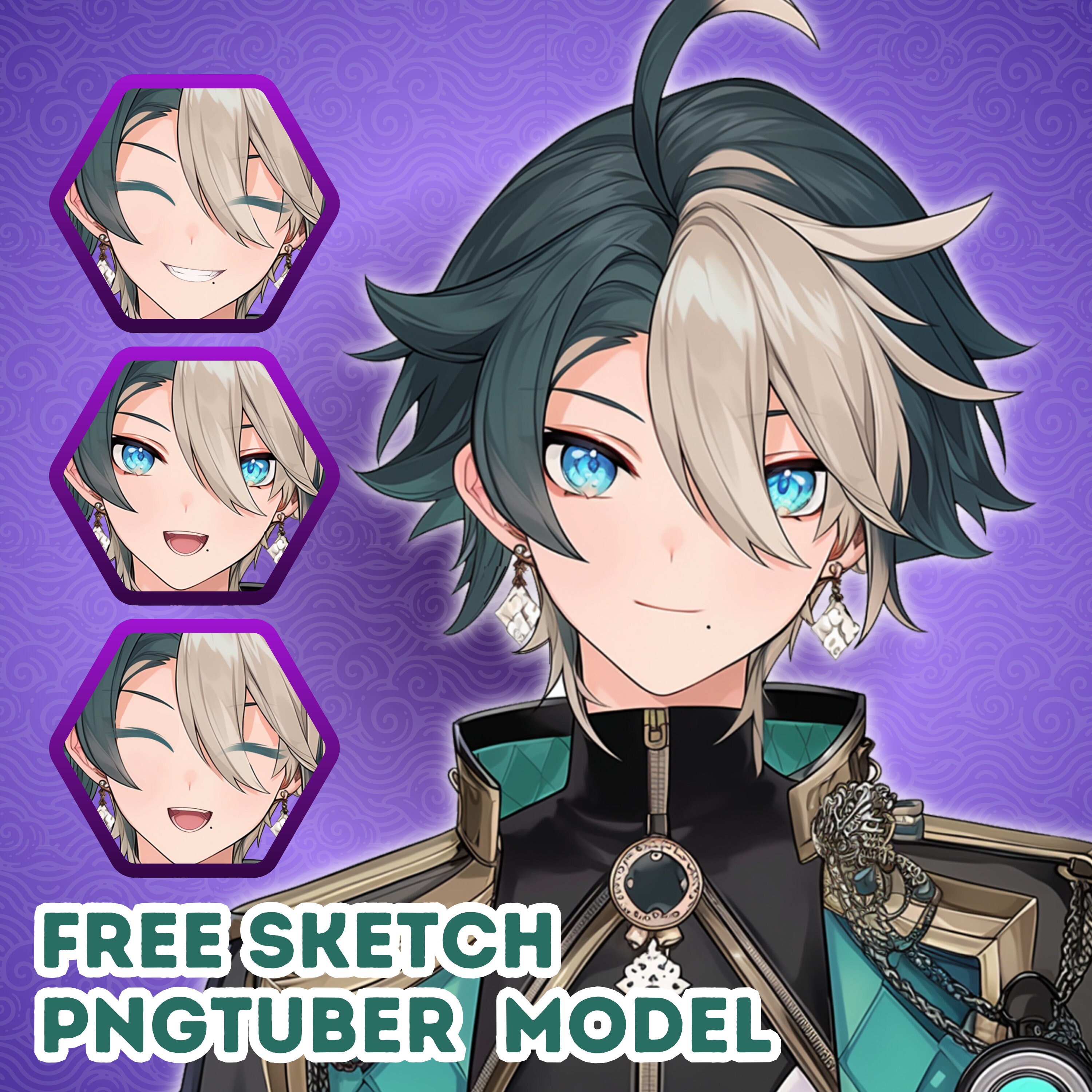 Custom PNGTUBER Pngtuber Pngtuber Design Pngtuber Character Pngtuber ...