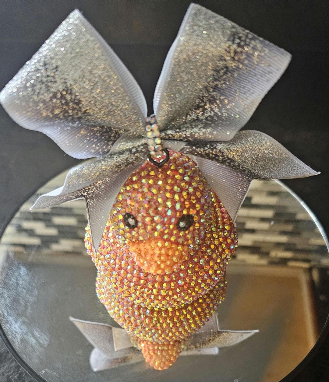 Rhinestone Cheer Duck/goodluck Duck - Etsy