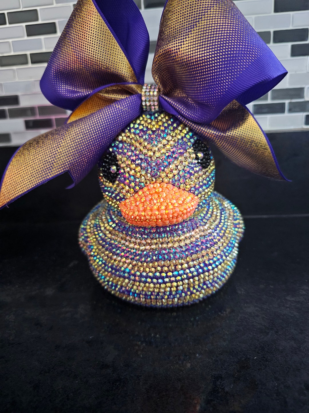 Large Bling Cheer Duck/goodluck Duck - Etsy
