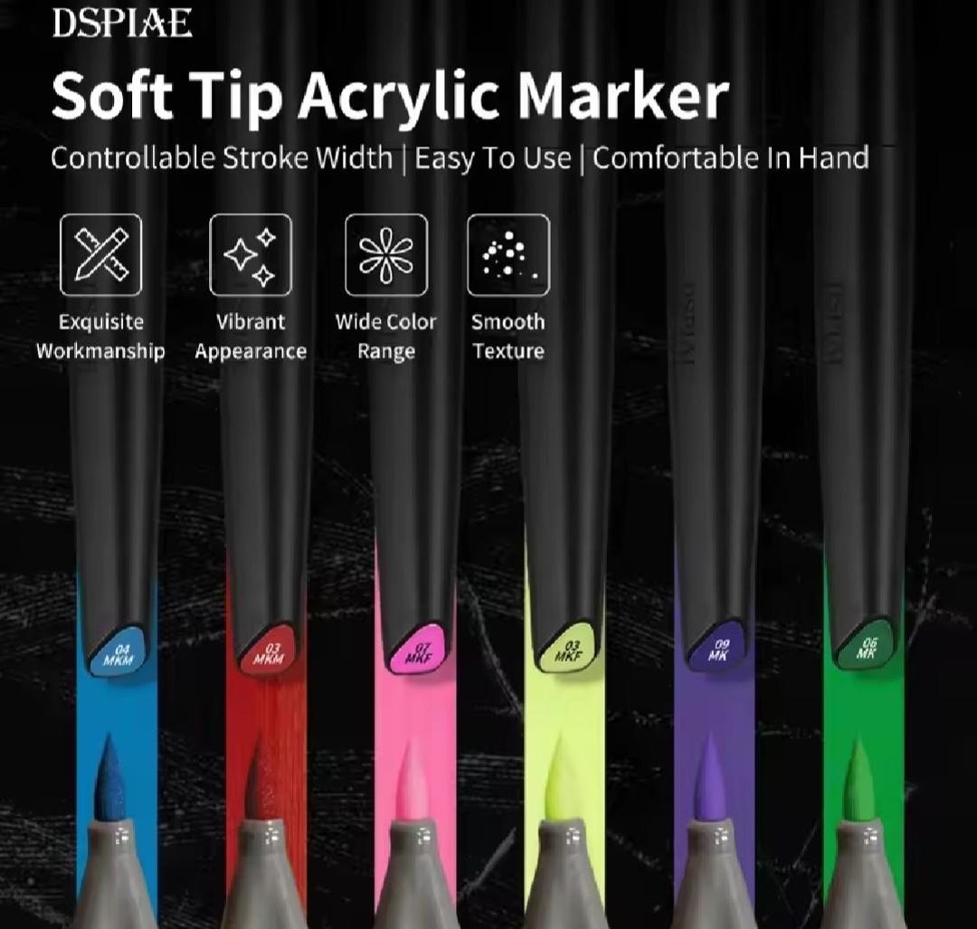 Dspiae Color Acrylic Markers perfect for Model Kits and Crafts - Etsy