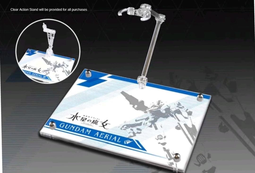 Custom Acrylic Gunpla Action Base (action Stands Included) - Witch ...