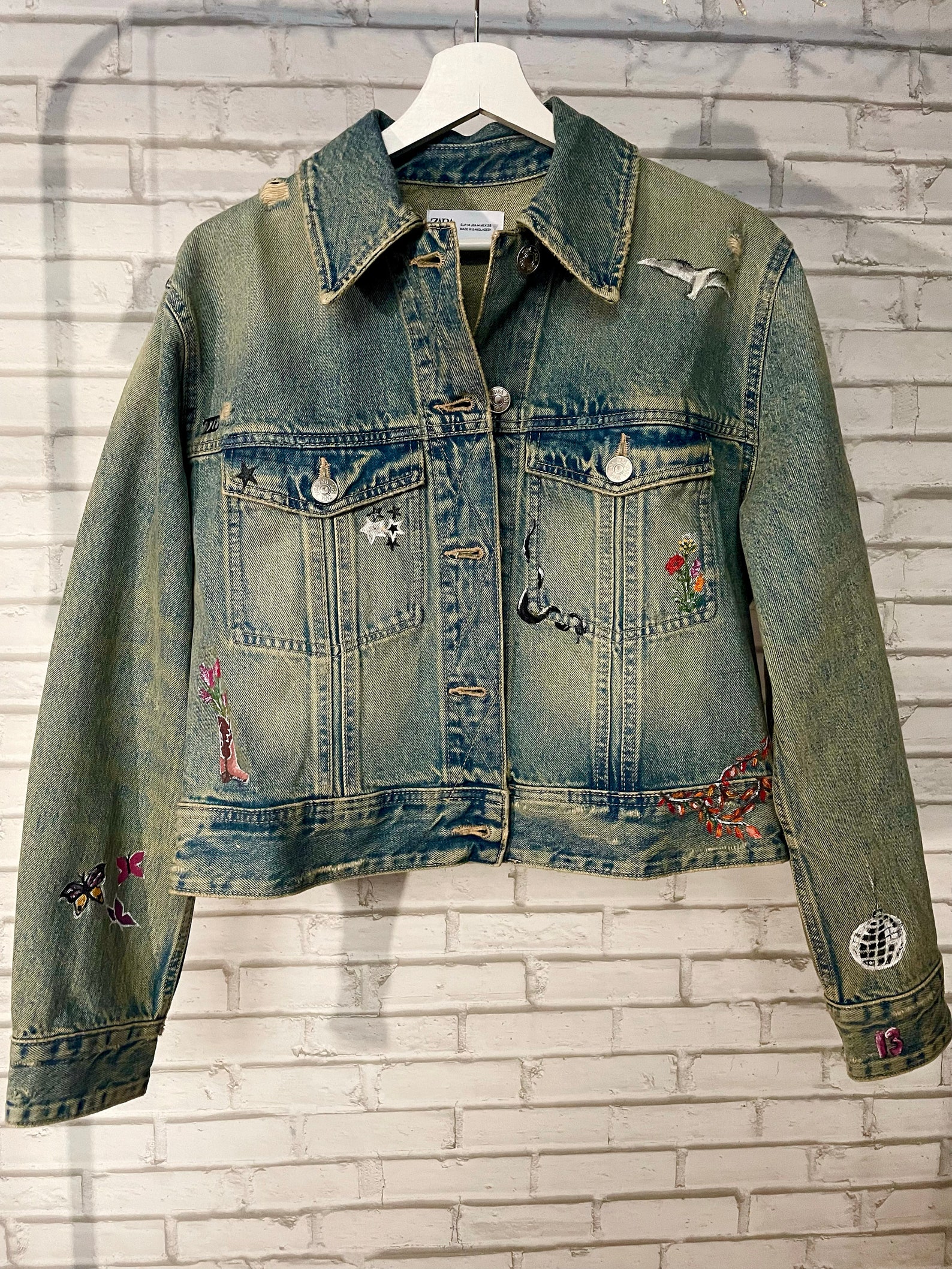 Taylor Swift Denim Jacket - Etsy