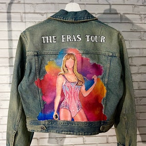 Taylor Swift Denim Jacket - Etsy