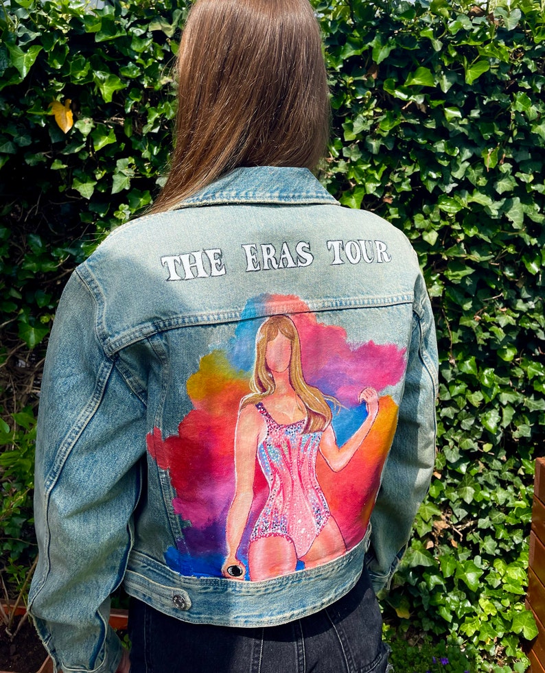 Taylor Swift Denim Jacket - Etsy