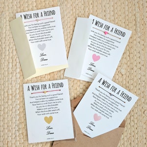10 Envelopes for Made by Dina Wish Bracelets - Etsy