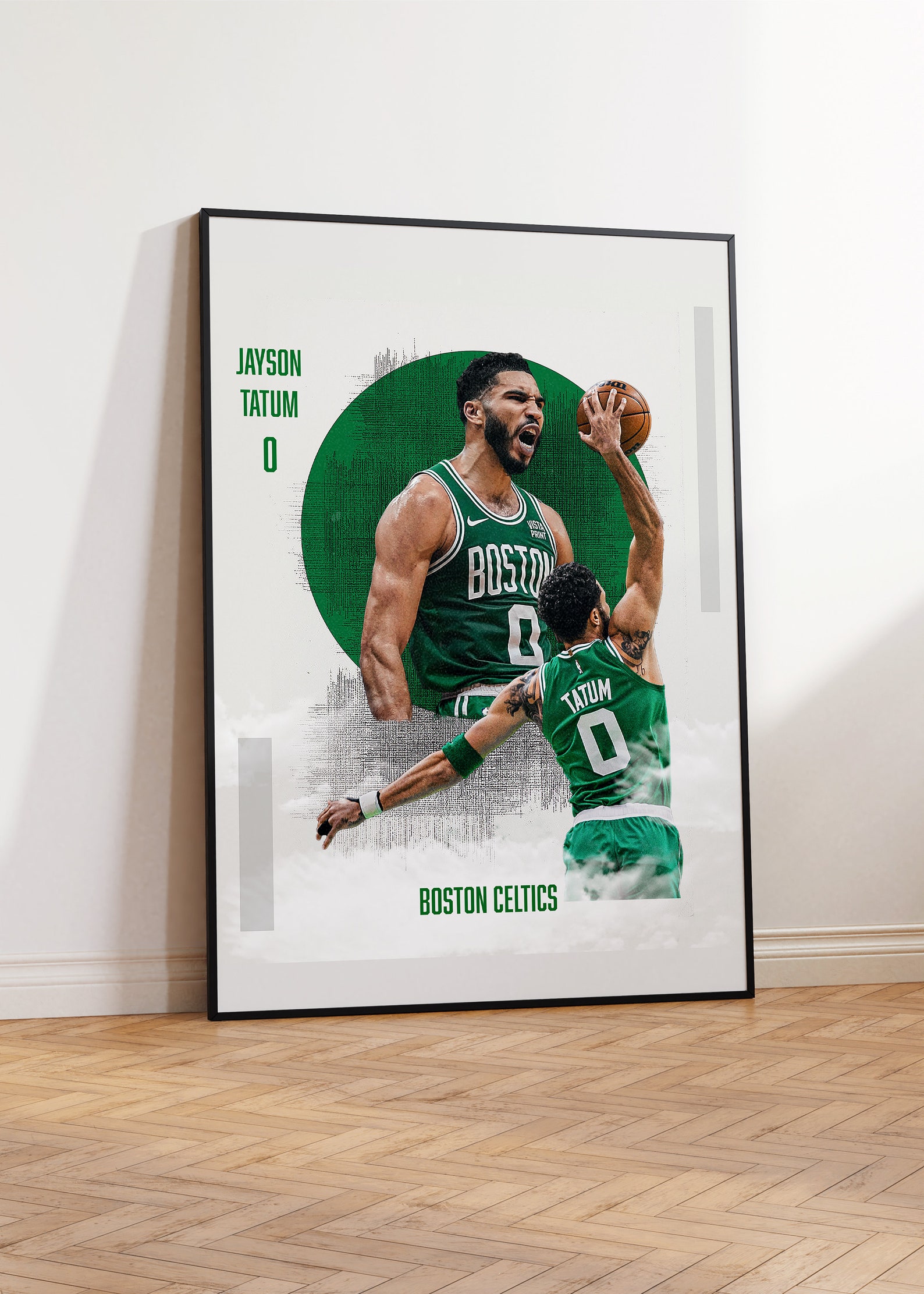 Jayson Tatum Poster, Boston Celticsposter, NBA Poster, Sports Poster ...