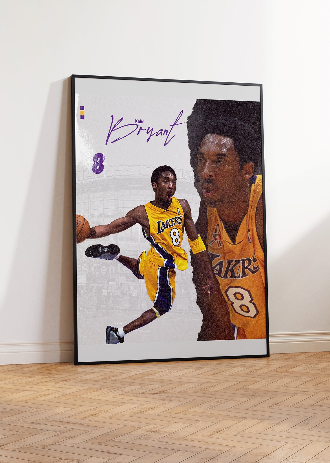 Kobe Bryant & Shaq Lakers Digital Print | NBA Legends | Instant ...