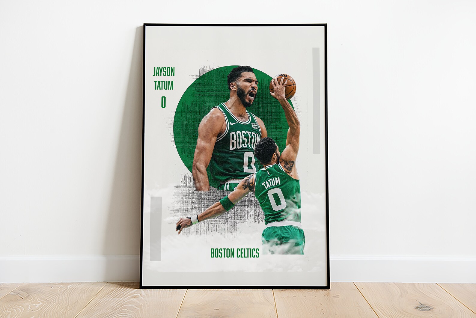 Jayson Tatum Poster, Boston Celticsposter, NBA Poster, Sports Poster ...
