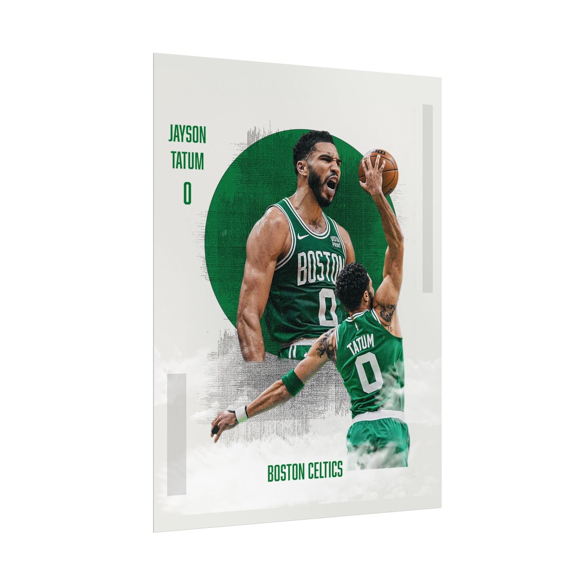 Jayson Tatum Poster, Boston Celticsposter, NBA Poster, Sports Poster ...
