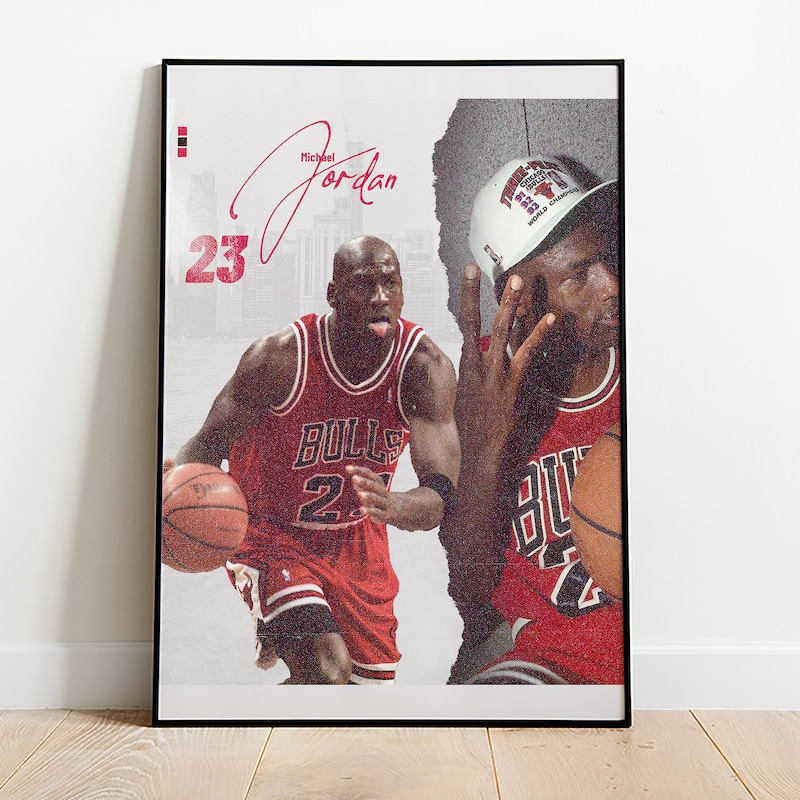 Michael Jordan Poster - Etsy