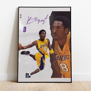 Kobe Bryant & Shaq Lakers Digital Print | NBA Legends | Instant ...