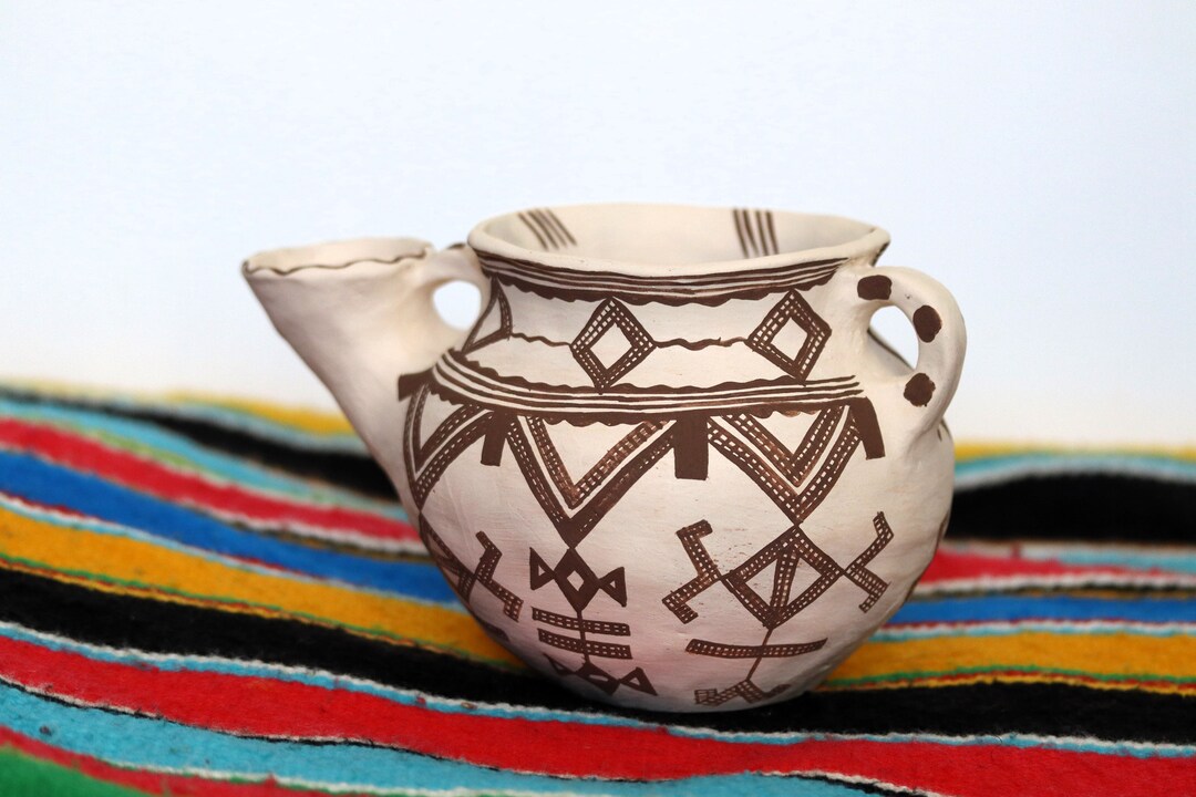 Berber Milk Jug (goat Milking) (kabylie, Algeria) - Etsy