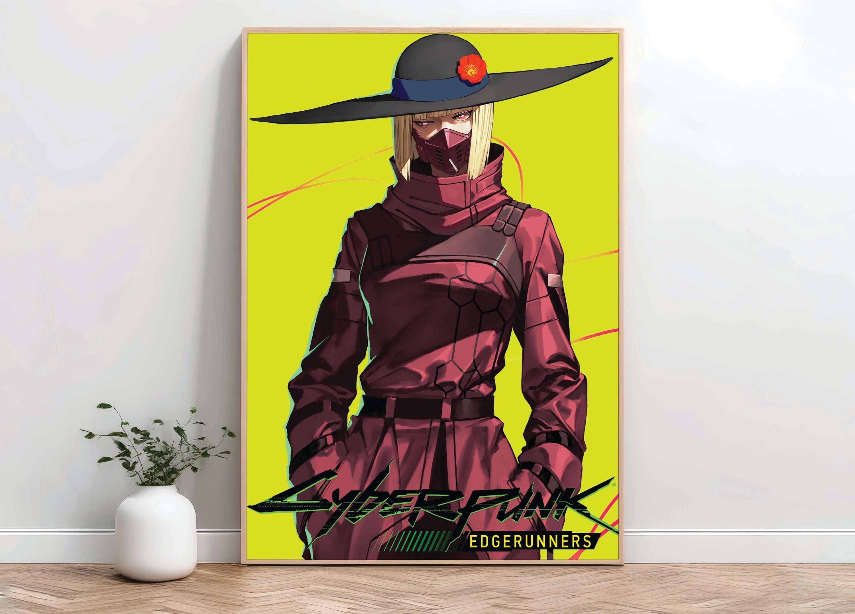 Epic Art Poster Cyberpunk | Anime Poster Gift | Tv Show Poster | Wall ...
