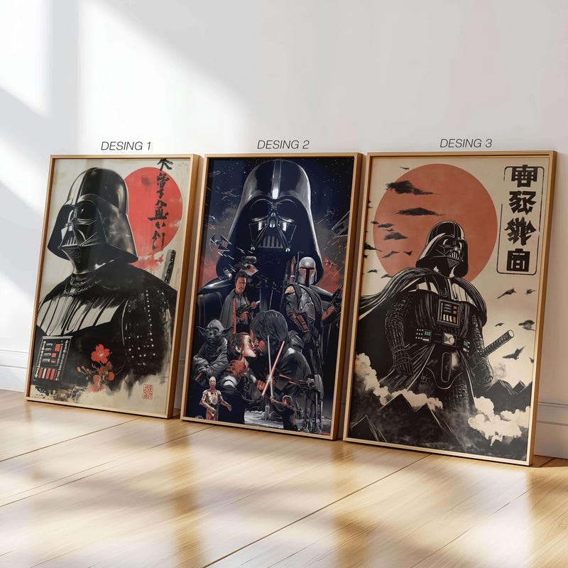 Darth Vader Artwork Anime - Etsy