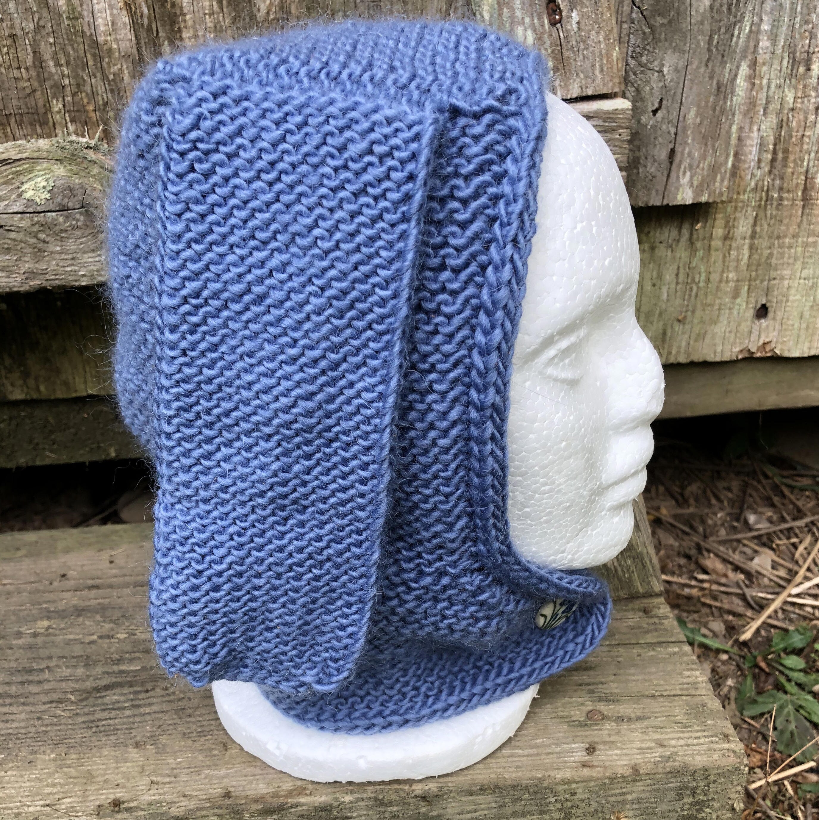 Wool and Mohair Bunny Ear Hood - Etsy