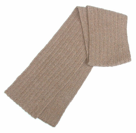 Flat Rib Scarf Pattern