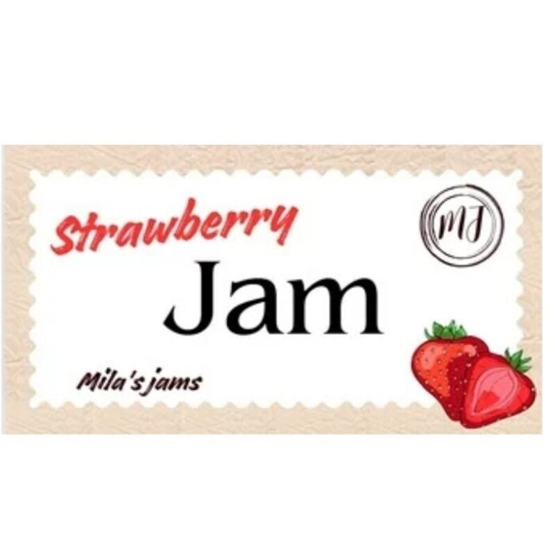 Jam Label - Etsy