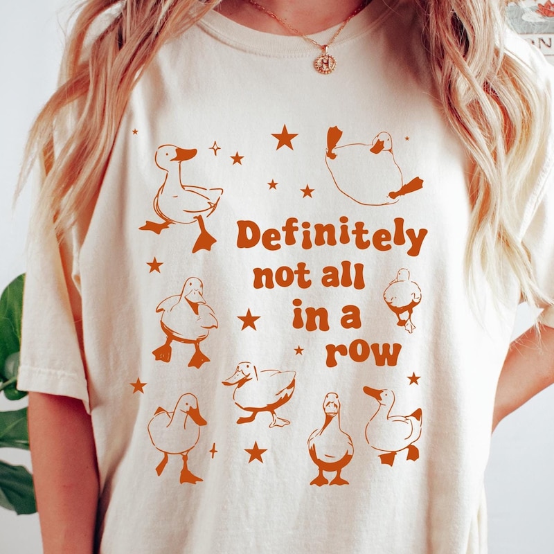 My Ducks Are Not in a Row - Etsy