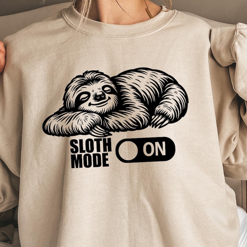 Sloth Hoodie - Etsy