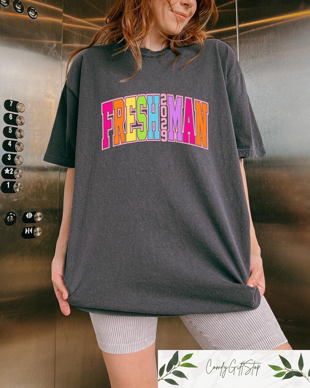 Freshman Shirt, Cute Preppy Graduation Tshirt, High School Freshman Tee ...