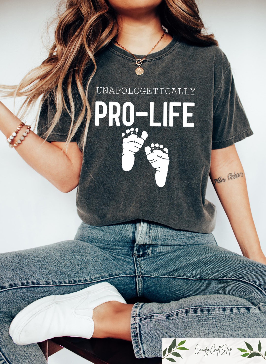 Unapologetically Pro Life Tshirt, Human Rights Sweater, Christian Women ...