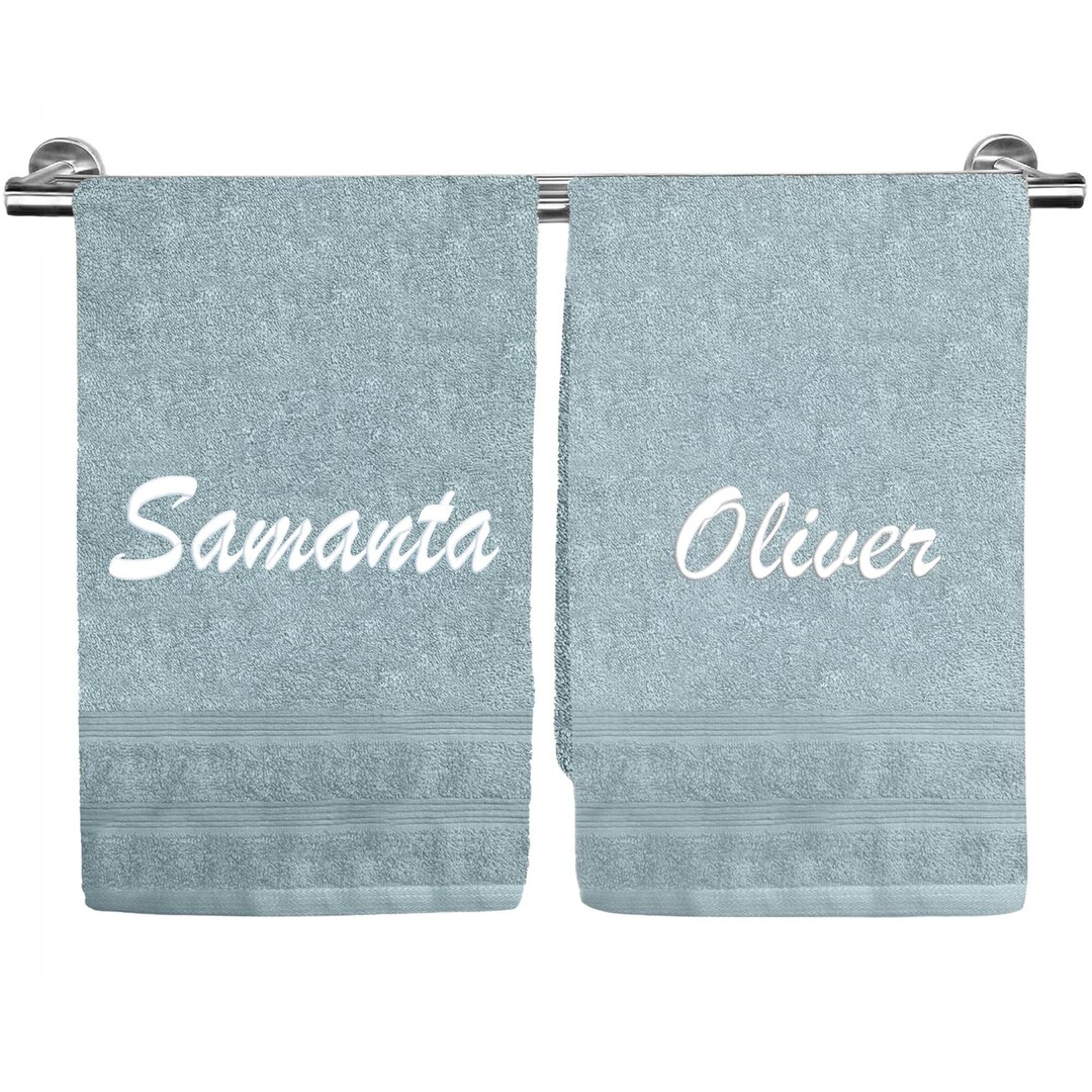 Personalized Hand Towels Gifts Monogrammed Towels | 100% Cotton Hand ...