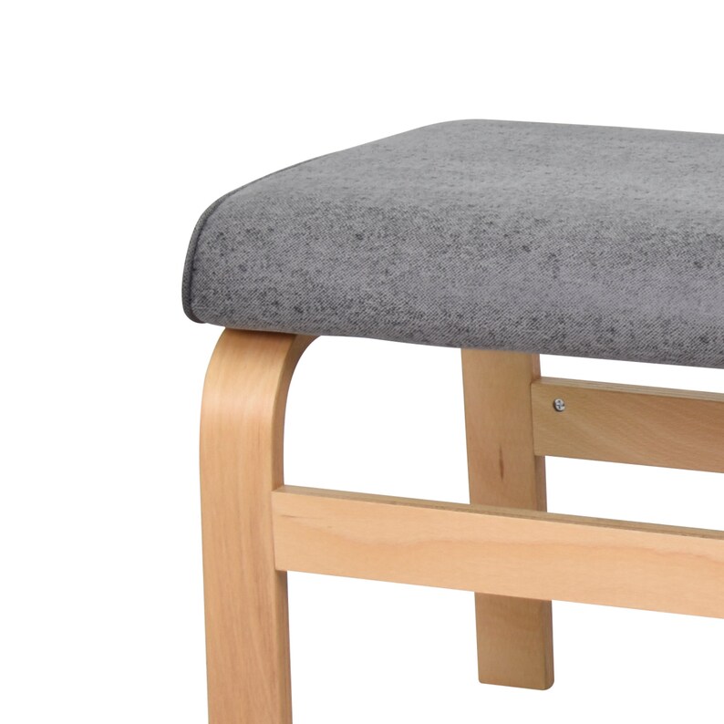 Handmade Dining Table Bench, Modern Entrance Bench Made of Beech Wood ...