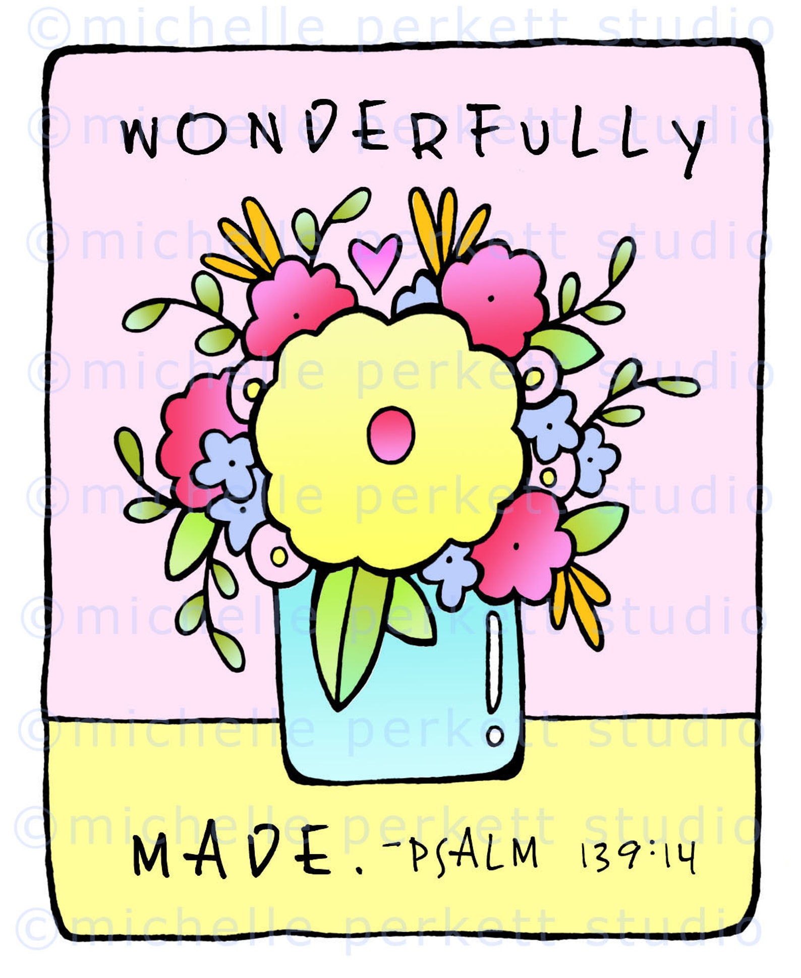 Digital Download Printable Digital Stamp Image Psalm - Etsy