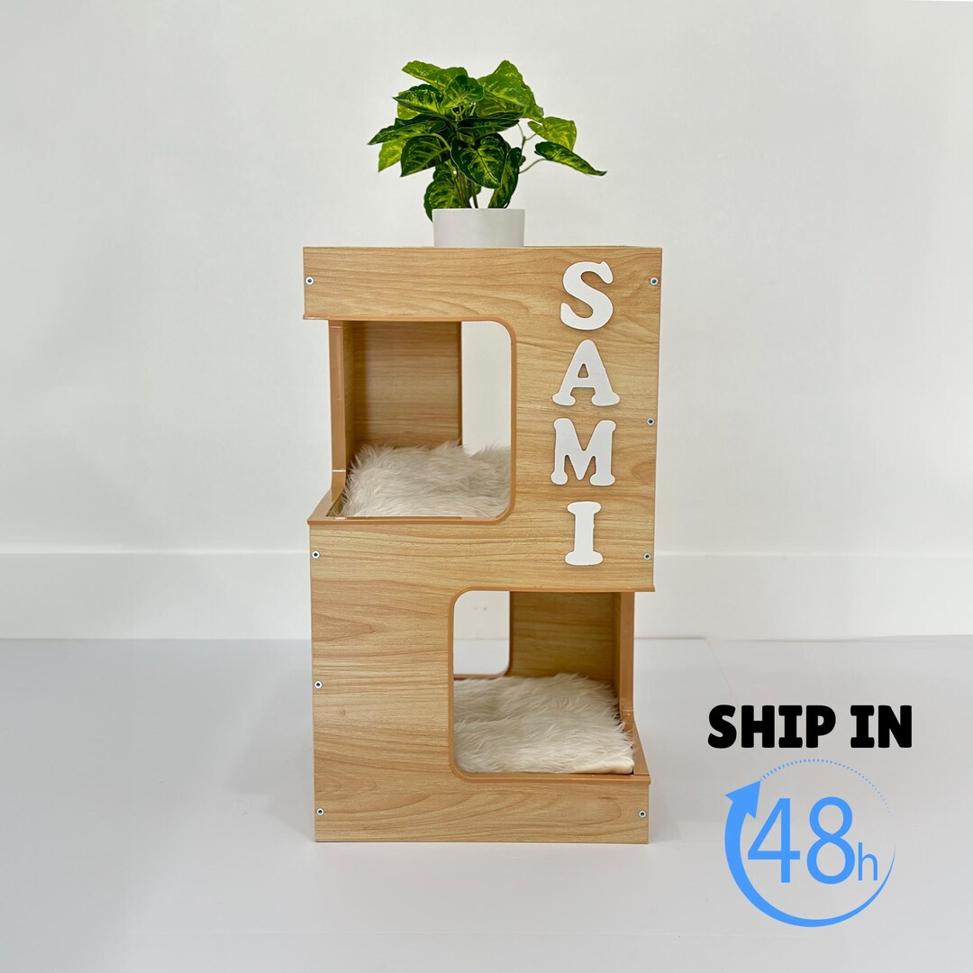 Cat Bed Cat Furniture Cat Table House Pet House Cat Cave Pet Furniture ...