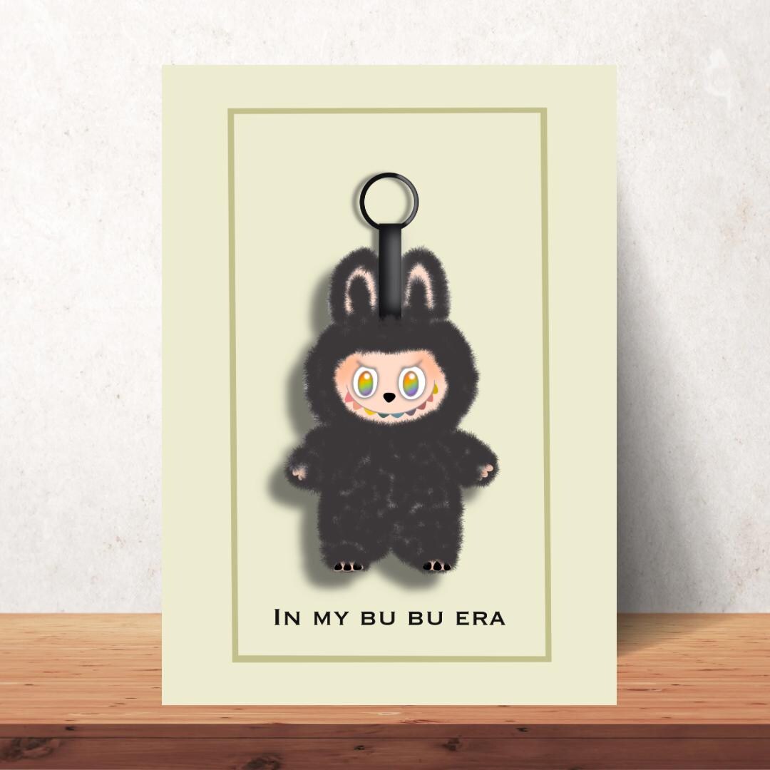 Labubu Rainbow Grey/green/black Era Keychain Digital Download Print ...