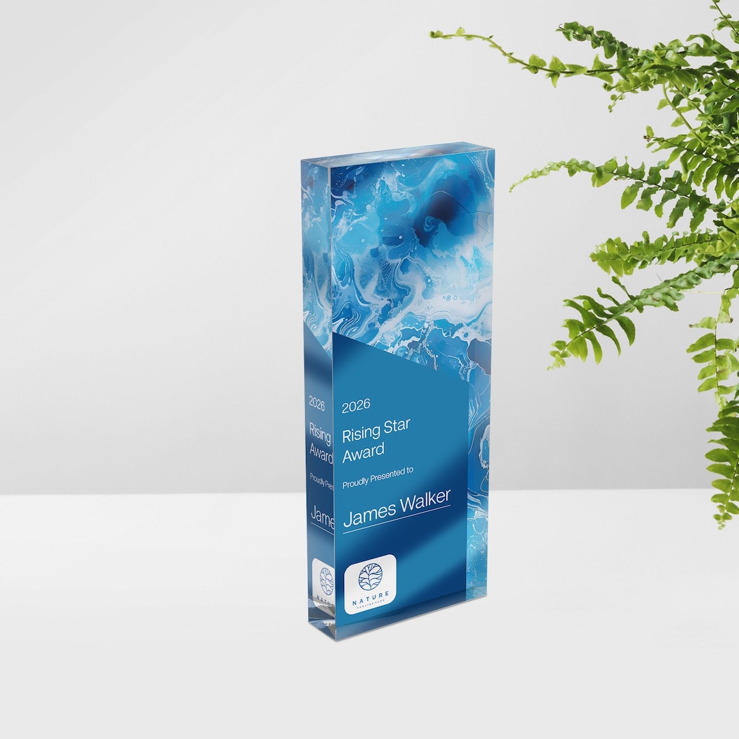 Custom Acrylic Trophy Award | Top Sales Performer & Deal Toy | Million ...