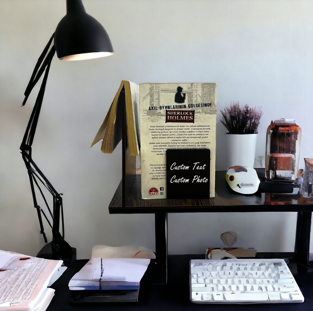 Book Place Holder , Gift for Reader , Page Marker , Night Stand ...