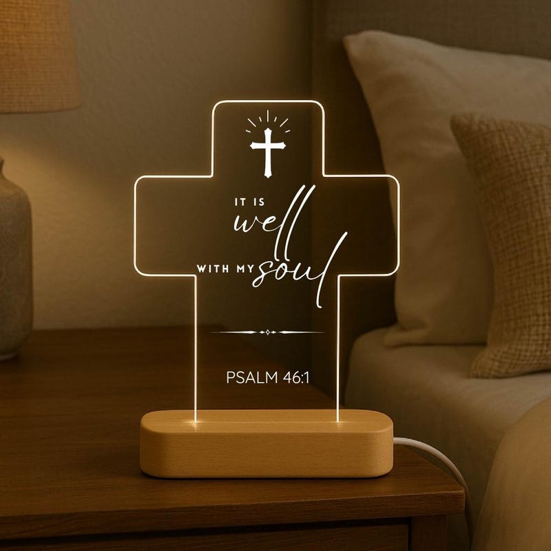 Jesus Led Light Box - Etsy