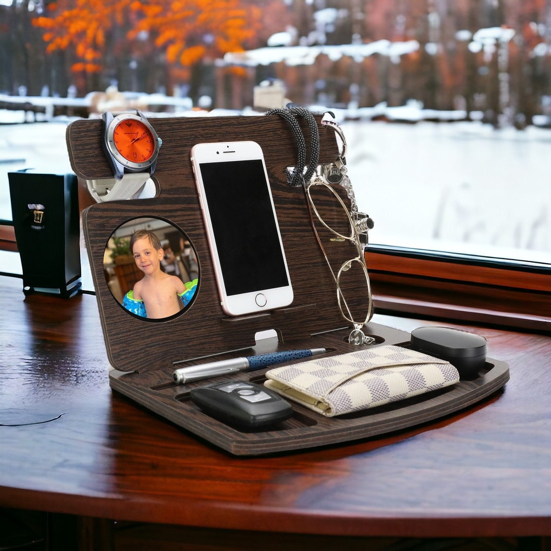 Photo With Docking Station ,desk Organizer for Office or Home Decor ...