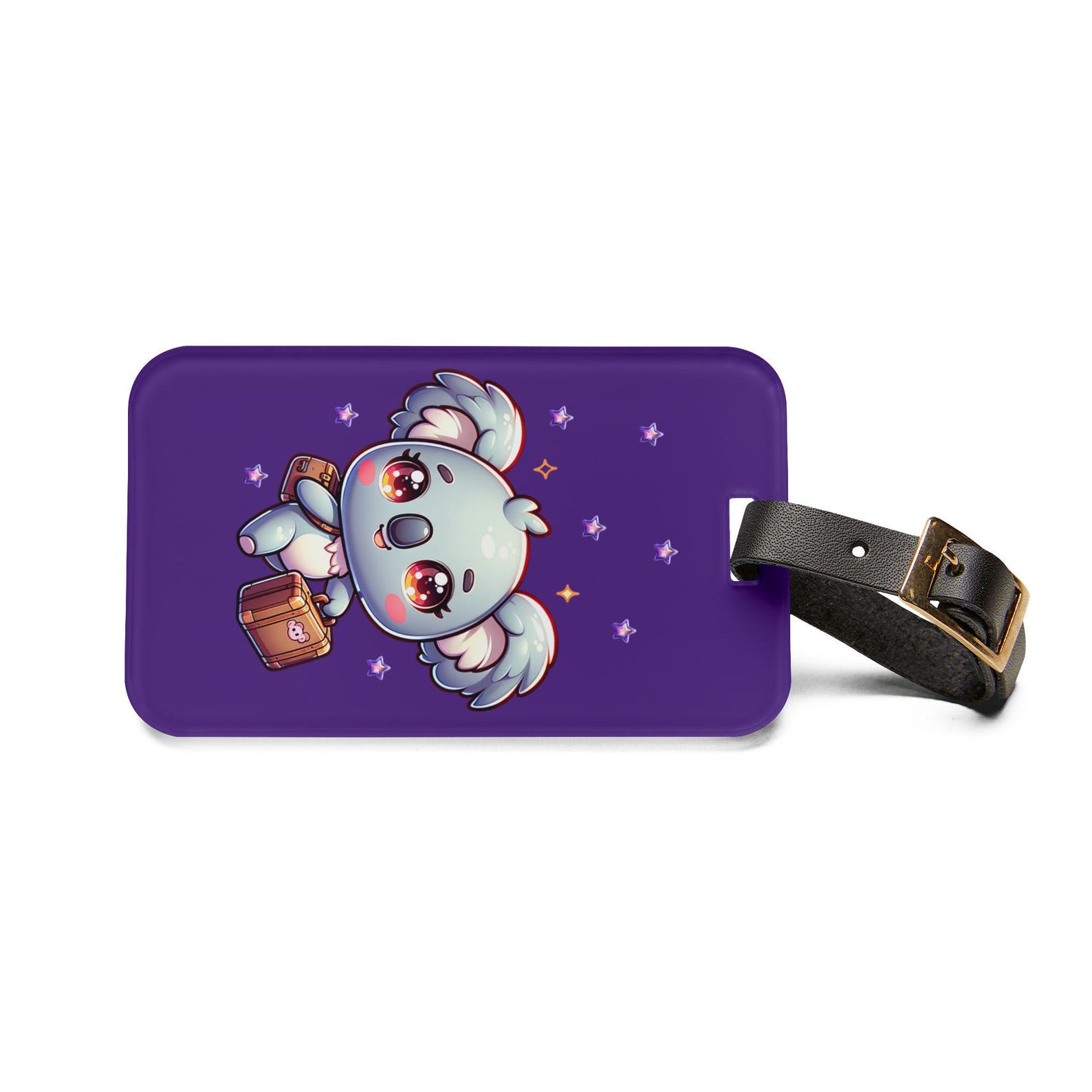 Cute Koala Travel Luggage Tag, Girl Travelling, Baggage Tag, Tag for ...