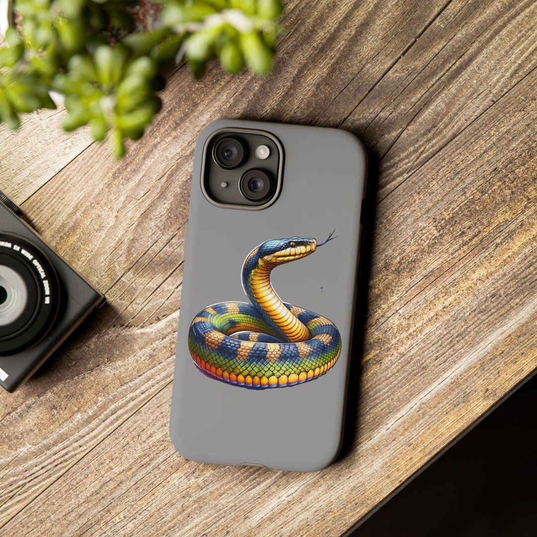 Taipan Snake Tough Phone Case, Snake, Cell Phone Case, Snake Phone Case ...