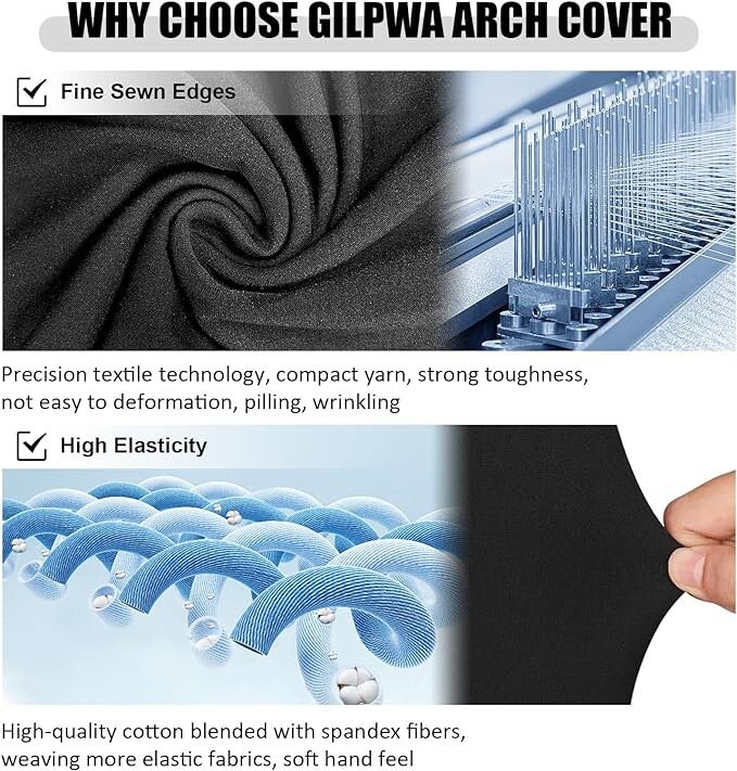 6.6FT Arch Backdrop Cover Background Backdrop Stretchy Fabric for ...