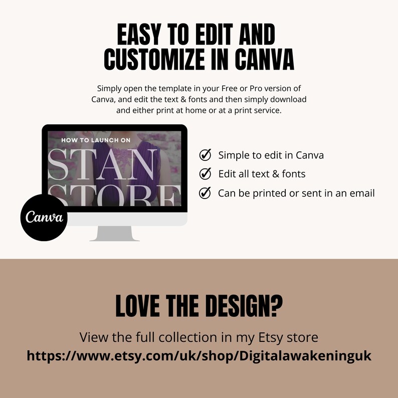 Stan Store Guide Success With Stan Store Plr Done for You Guide Lead ...