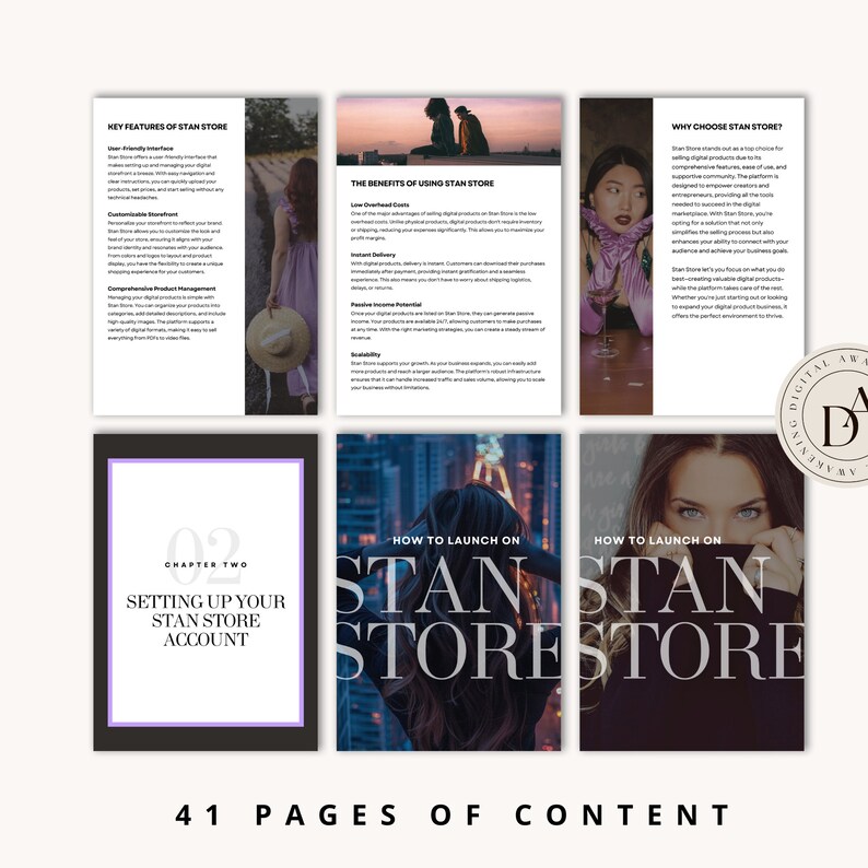 Stan Store Guide Success With Stan Store Plr Done for You Guide Lead ...