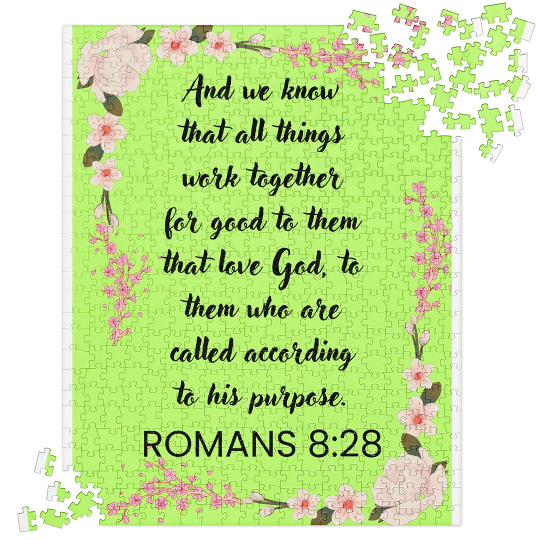 Inspirational Jigsaw Puzzle - Etsy