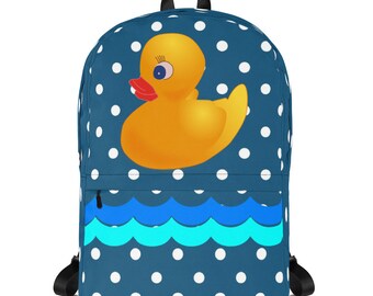Premium Rubber Duck Clip Art & Digital Paper Set Rubber Duck