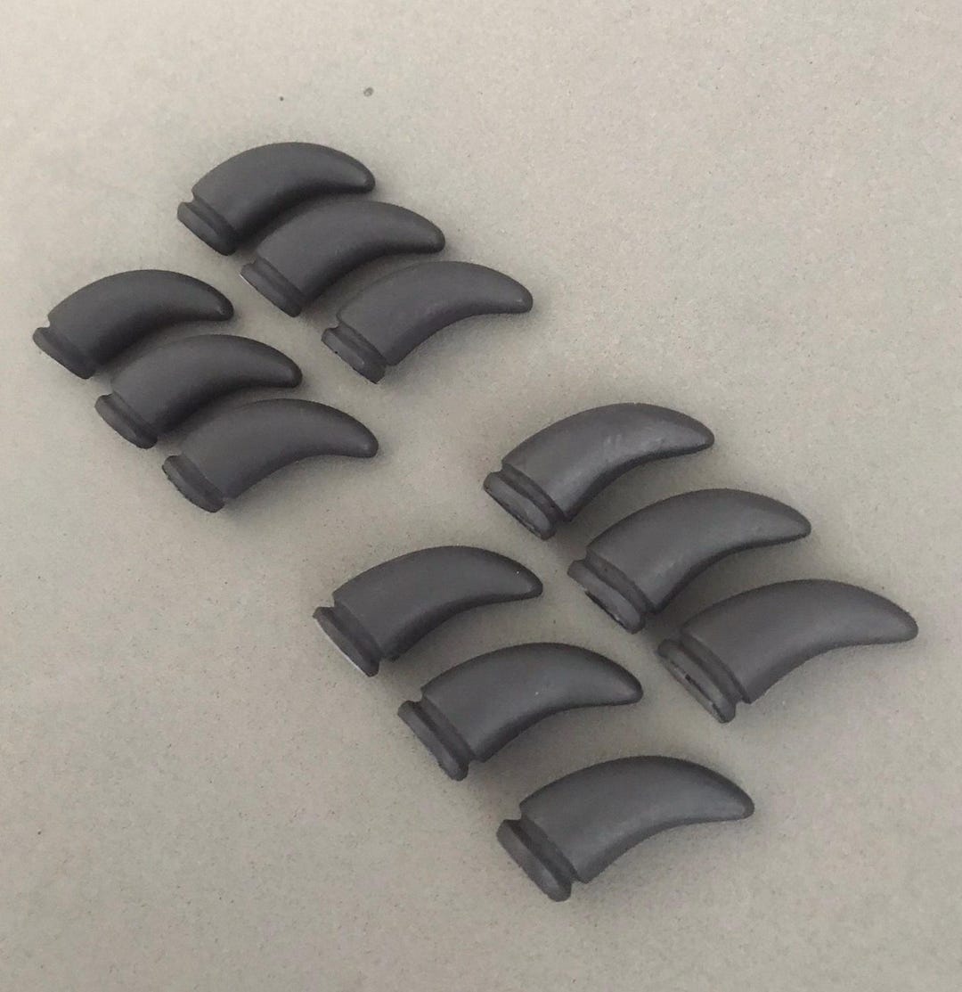 Stylized Toony Canine Resin Claws / Ideal for Wolf Dog Fox Fursuit and ...