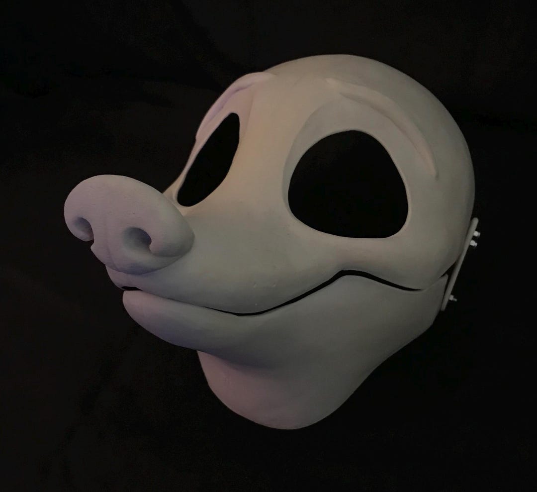 Toony Fox Nick Resin Head Base / Ideal for a Zootopia Inspired Fursuit ...