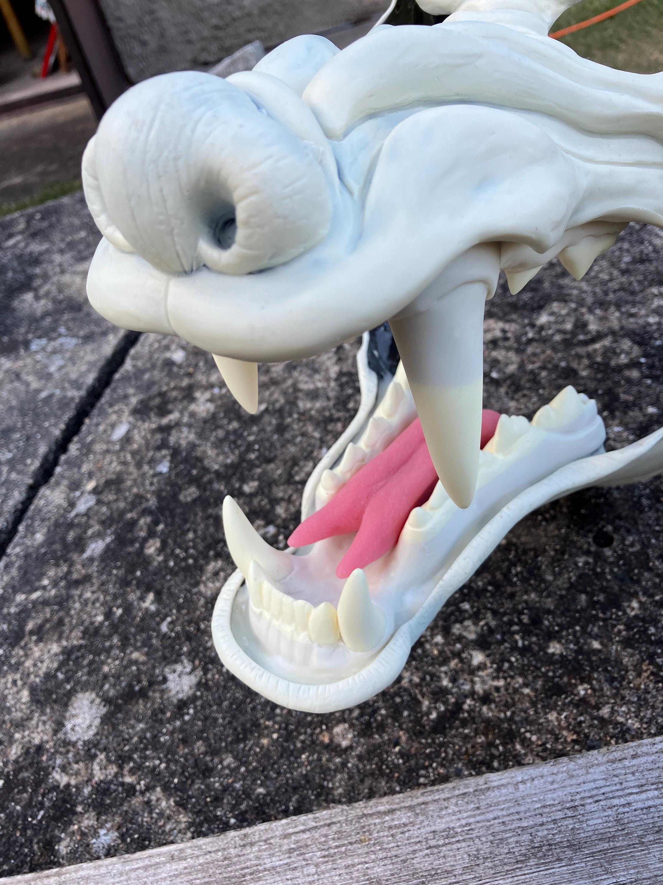 Realistic Forked Reptile Silicone Tongue / Ideal for Dragon Lizard ...