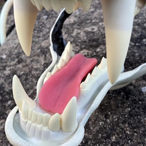 Realistic Werewolf Silicone Tongue / Also Ideal for Similar Monster ...