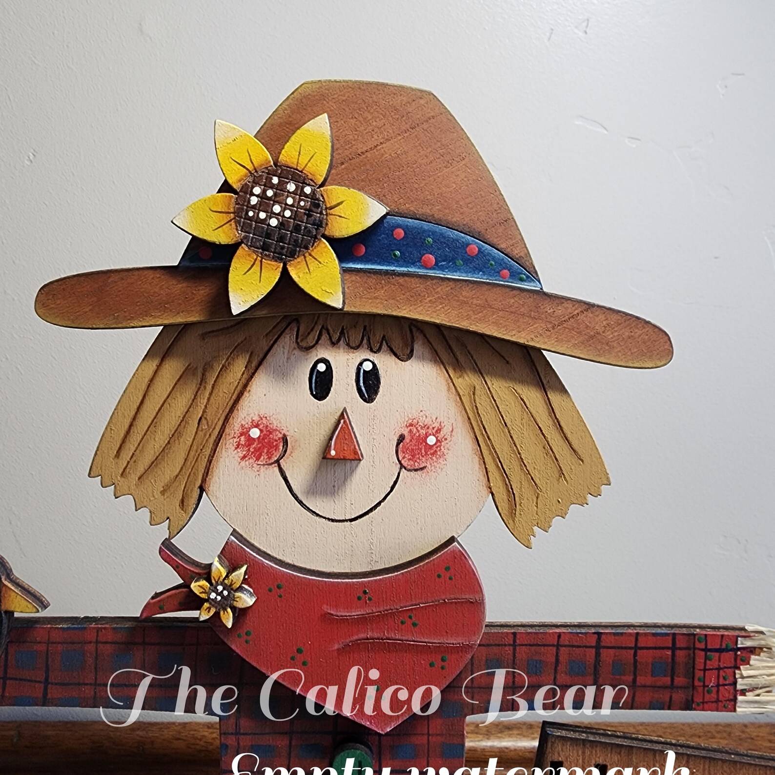 Scarecrow With Base SVG Laser Cut File/fall Decor/scarecrow SVG File ...