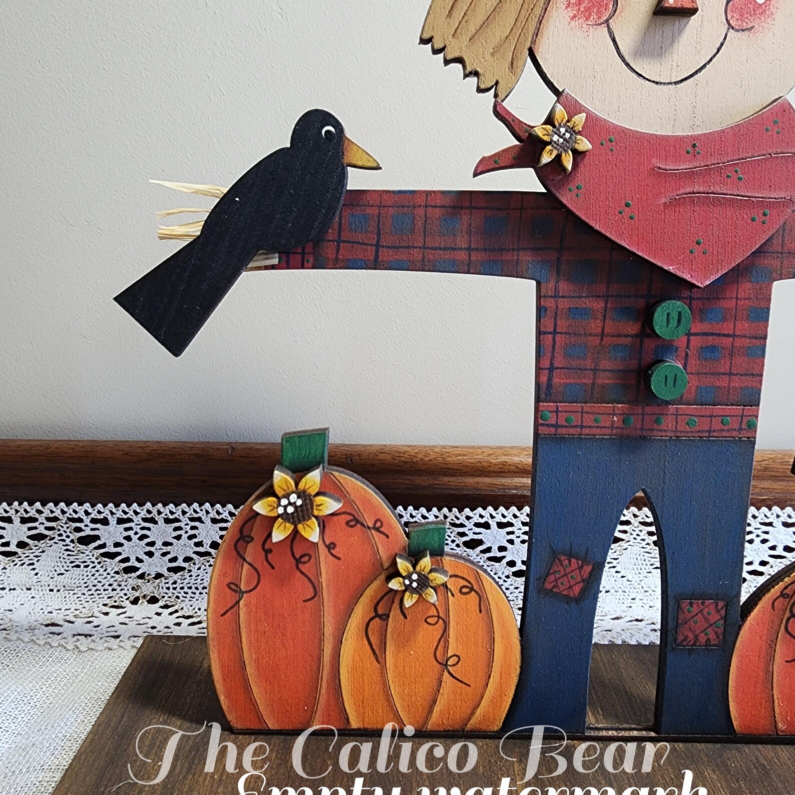 Scarecrow With Base SVG Laser Cut File/fall Decor/scarecrow SVG File ...